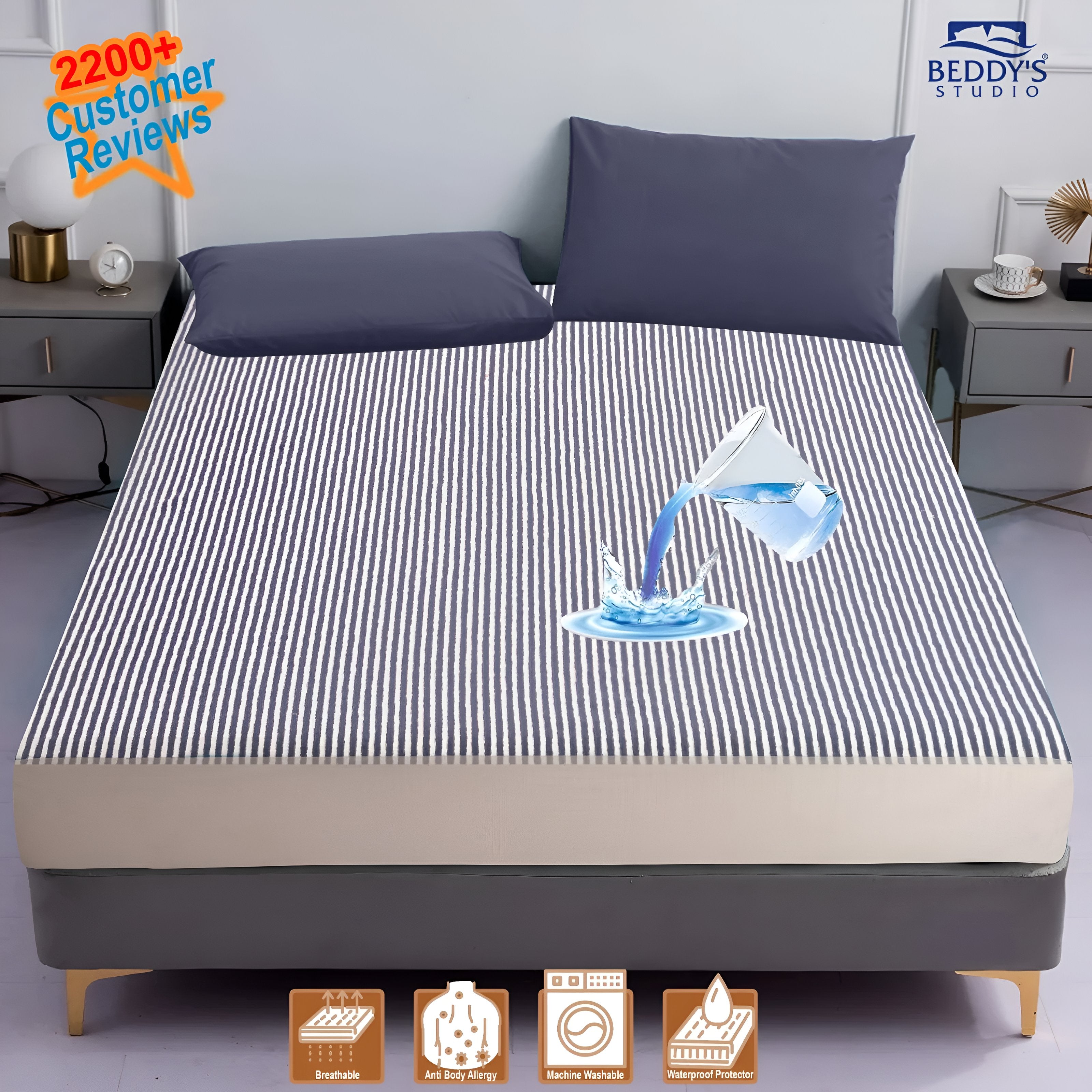 Waterproof Mattress Protectors & Bed Covers From Pakistan | Beddy's Studio